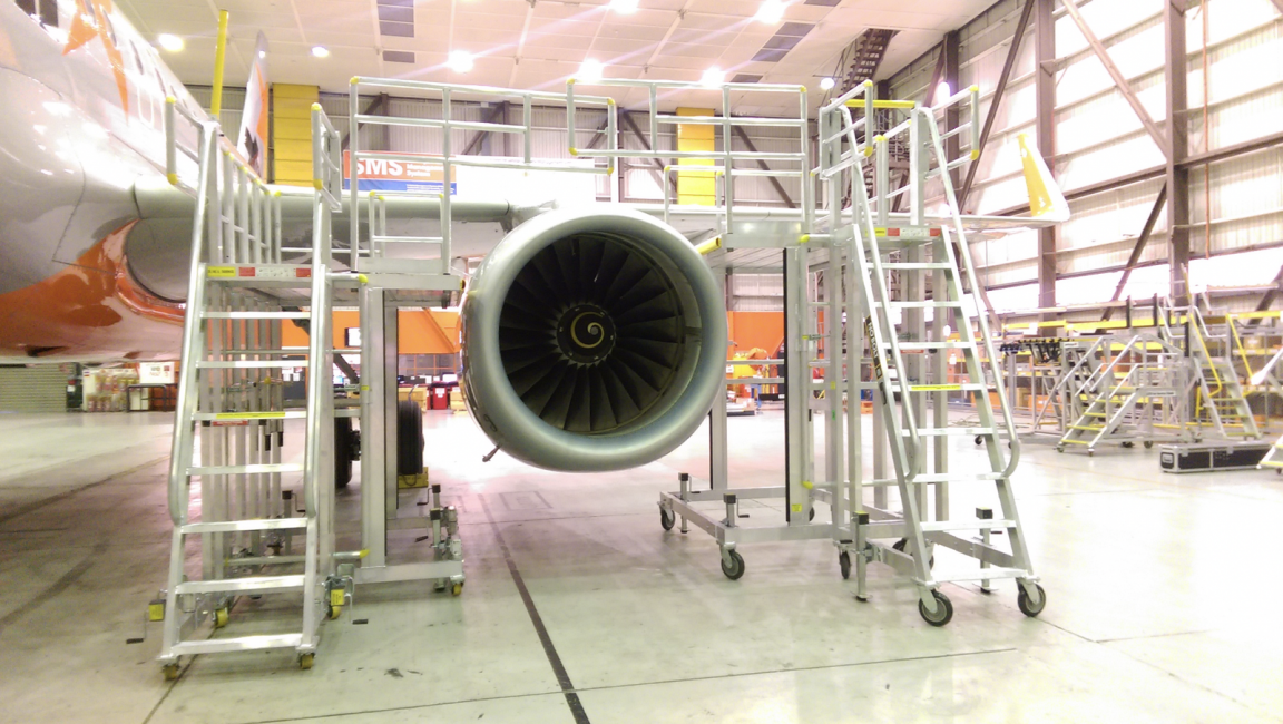 Product Profile – A320 Hangar Pylon Left & Right Side Set – NO BOLT